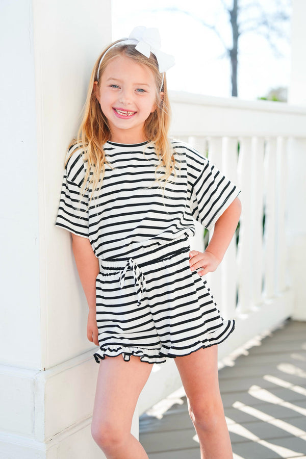 Girls' Stripe Top - Pants Store