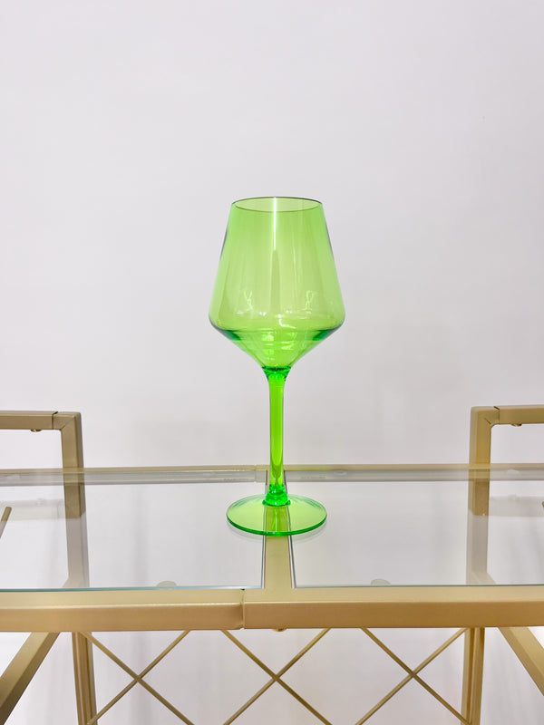 Pop Design Jewel Stemmed Wine Glass - Pants Store