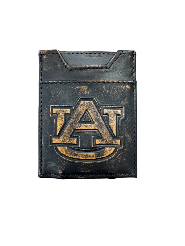 Zepplin Burnished Front Pocket Wallet - Pants Store