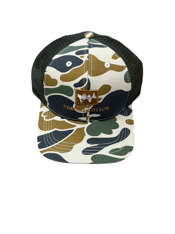 Coastal Structured Twill Trucker Hat - Pants Store