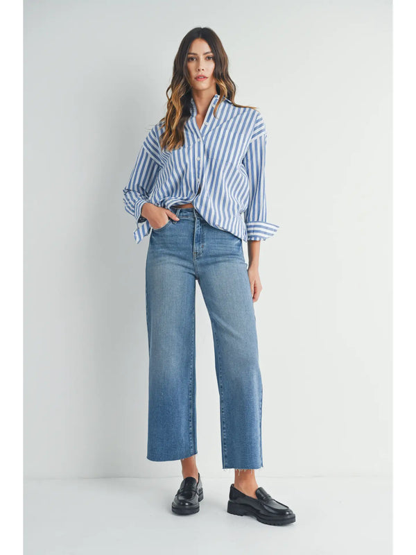 Just Black Scissor Cut Jeans - Pants Store